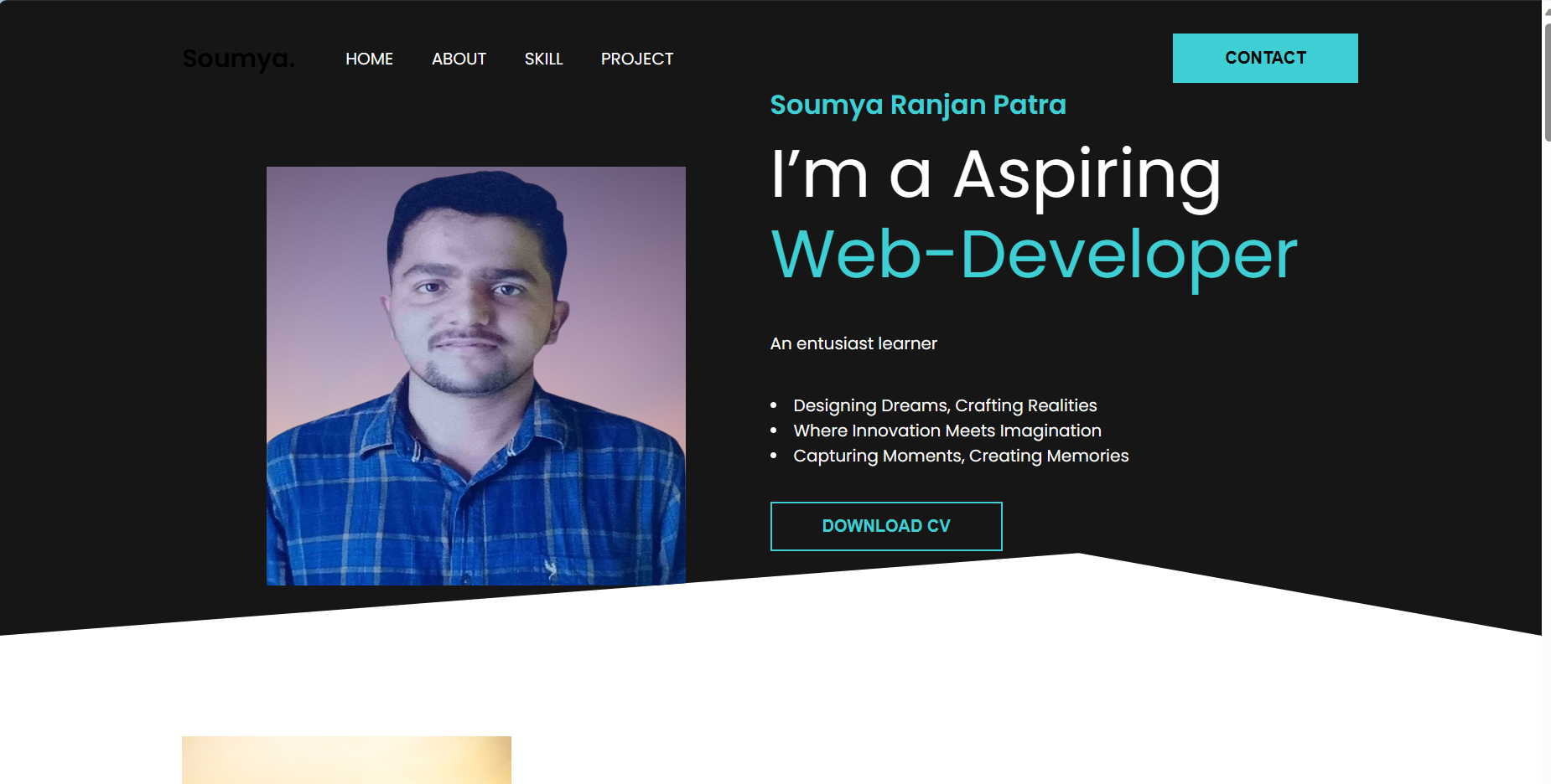 My Responsive portfolio
